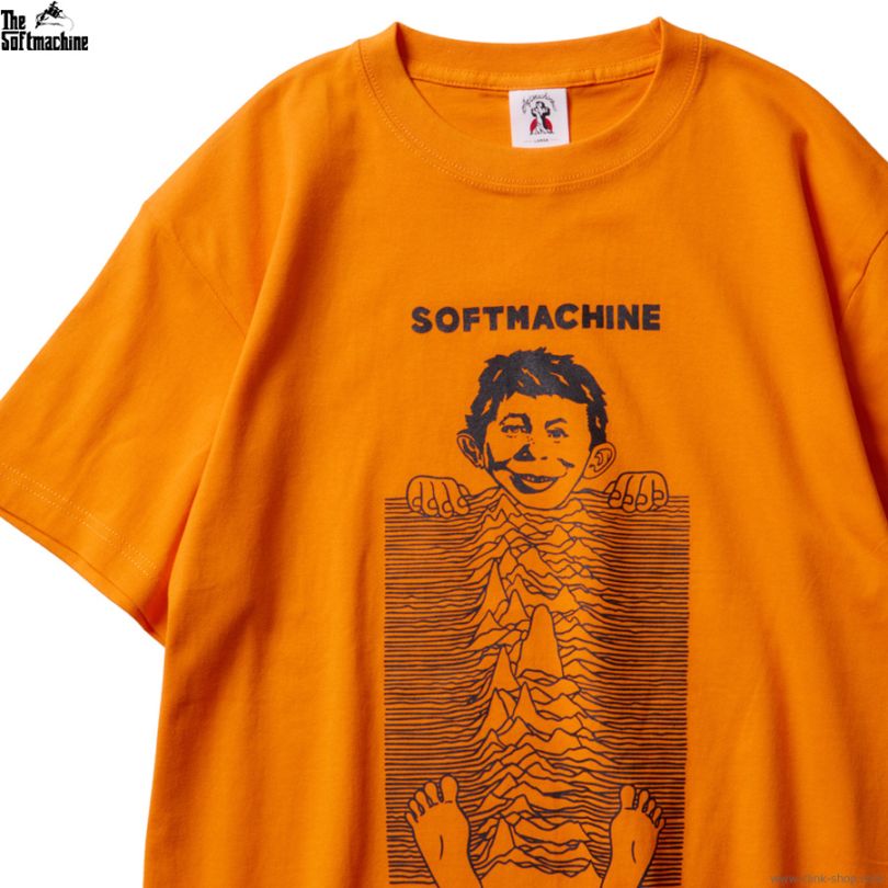 CLINK｜SOFTMACHINE MORNING WOOD-T (ORANGE)｜東京・吉祥寺｜SOFTMACHINE・BLUCO・DEUS・PEANUTS&Co.・RADIALL ...