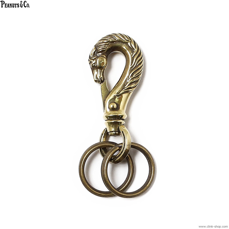 CLINK｜PEANUTS & CO. HORSE KEY HOOK MEDIUM (BRASS)｜東京・吉祥寺｜SOFTMACHINE・BLUCO・DEUS・PEANUTS&Co ...