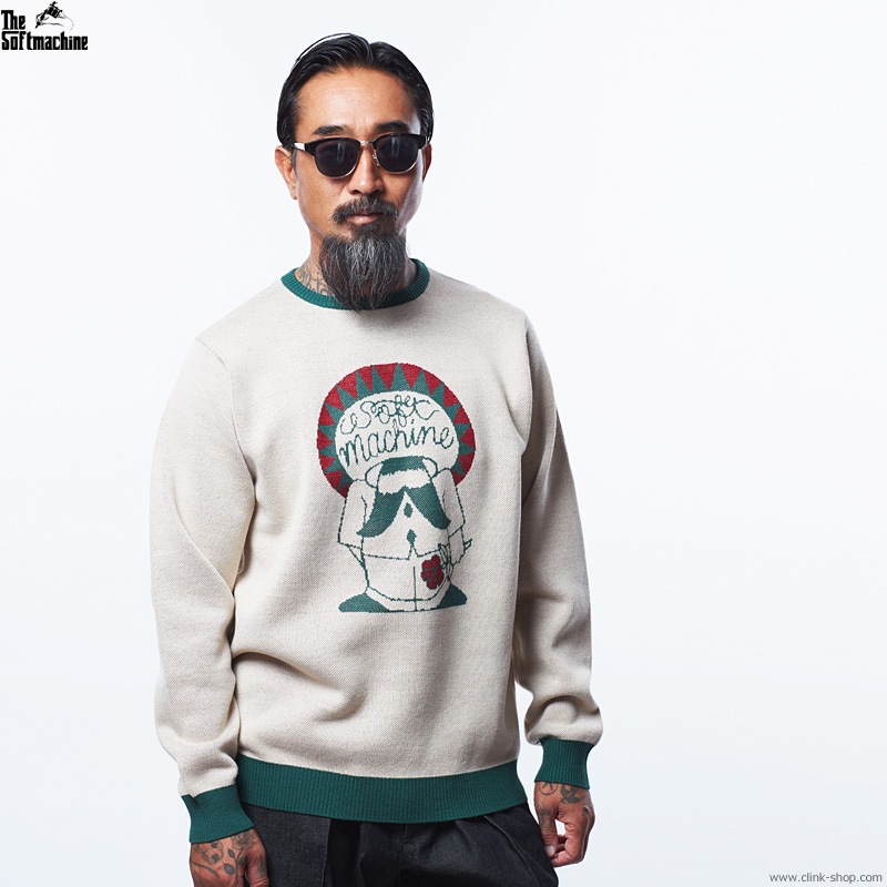 CLINK｜SOFTMACHINE CHOLO SWEATER (BEIGE)｜東京・吉祥寺｜SOFTMACHINE・BLUCO・DEUS・PEANUTS&Co.・RADIALL ...