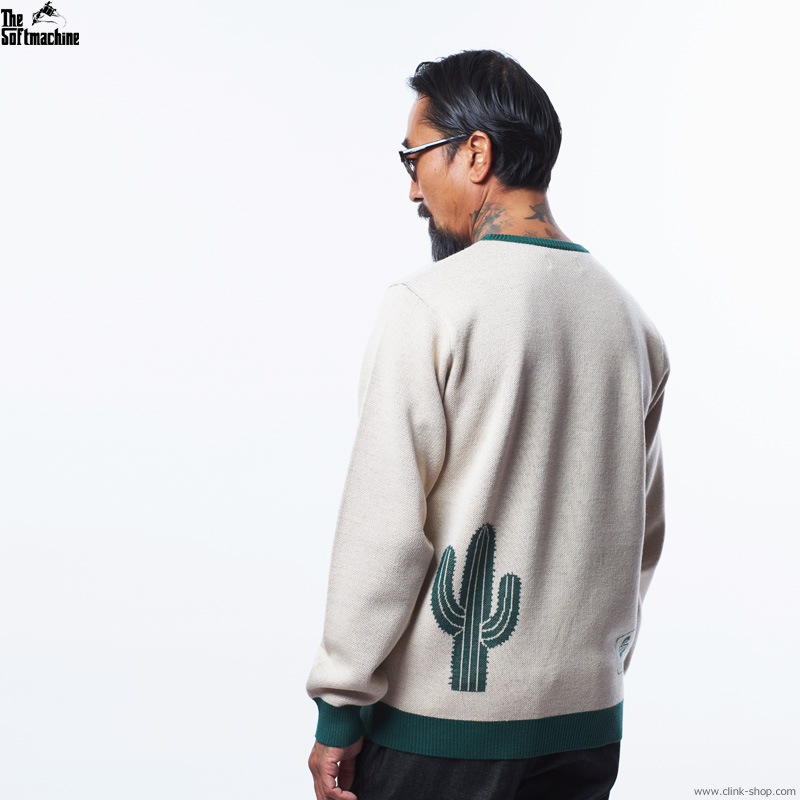 CLINK｜SOFTMACHINE CHOLO SWEATER (BEIGE)｜東京・吉祥寺｜SOFTMACHINE・BLUCO・DEUS ...