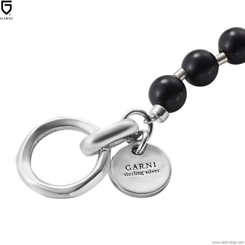 CLINK｜GARNI STONE BALL CHAIN BRACELET (BLACK) [GB22015]｜東京・吉祥寺 ...