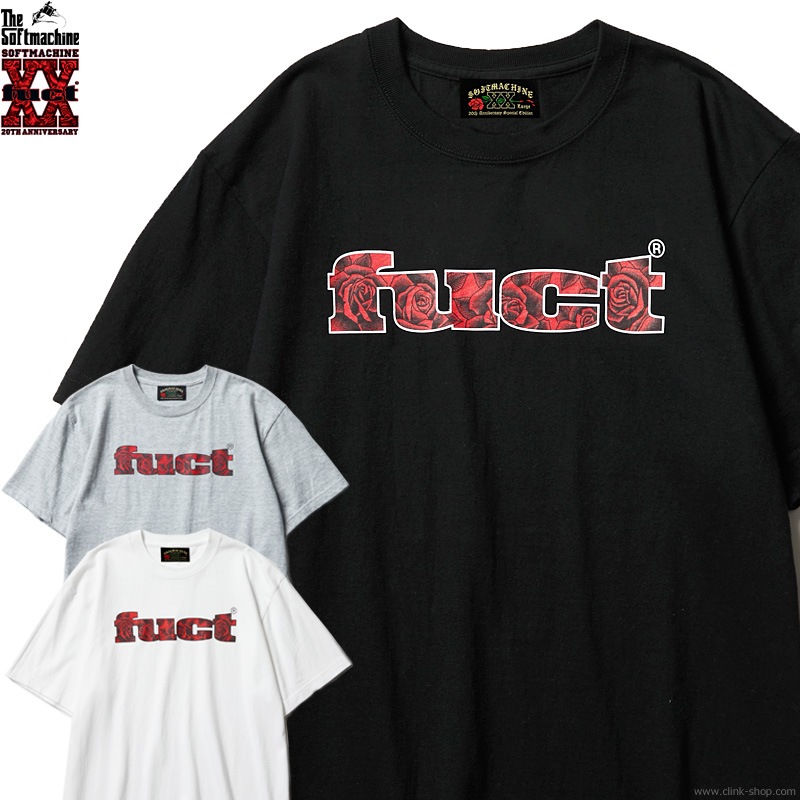 CLINK｜SOFTMACHINE ROSE FILL FUCT OG LOGO-T [FUCT×SOFTMACHINE]｜東京・吉祥寺｜SOFTMACHINE・BLUCO・DEUS ...