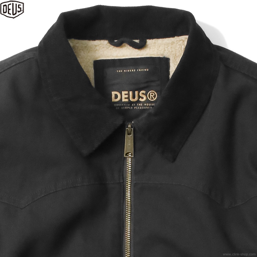 CLINK｜DEUS EX MACHINA HAWK CANVAS JACKET (BLACK)｜東京・吉祥寺｜SOFTMACHINE ...