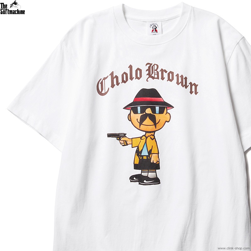 CLINK｜SOFTMACHINE CHOLO BROWN-T (WHITE)｜東京・吉祥寺｜SOFTMACHINE・BLUCO・DEUS ...