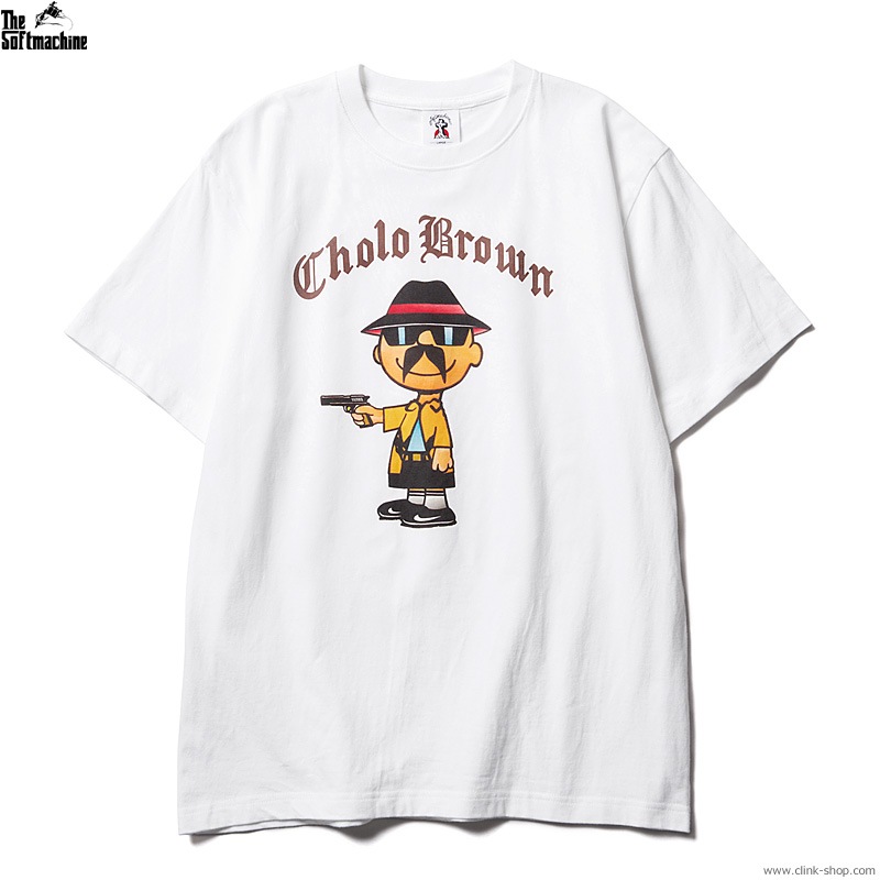 CLINK｜SOFTMACHINE CHOLO BROWN-T (WHITE)｜東京・吉祥寺｜SOFTMACHINE・BLUCO・DEUS ...
