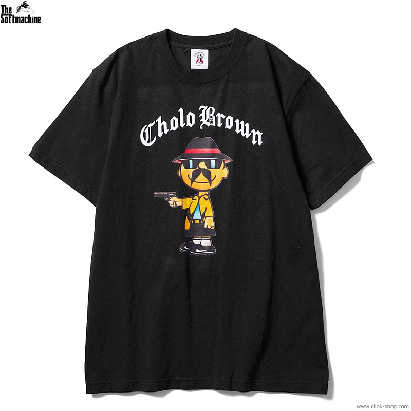 CLINK｜SOFTMACHINE CHOLO BROWN-T (BLACK)｜東京・吉祥寺｜SOFTMACHINE・BLUCO・DEUS・PEANUTS&Co.・RADIALL ...