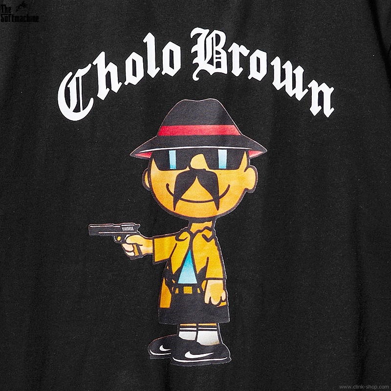 CLINK｜SOFTMACHINE CHOLO BROWN-T (BLACK)｜東京・吉祥寺｜SOFTMACHINE・BLUCO・DEUS ...