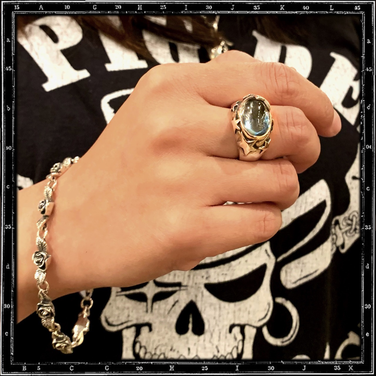 STARGAZER STONE SETTING RING | リング,ストーンリング | CRAZY PIG DESIGNS TOKYO