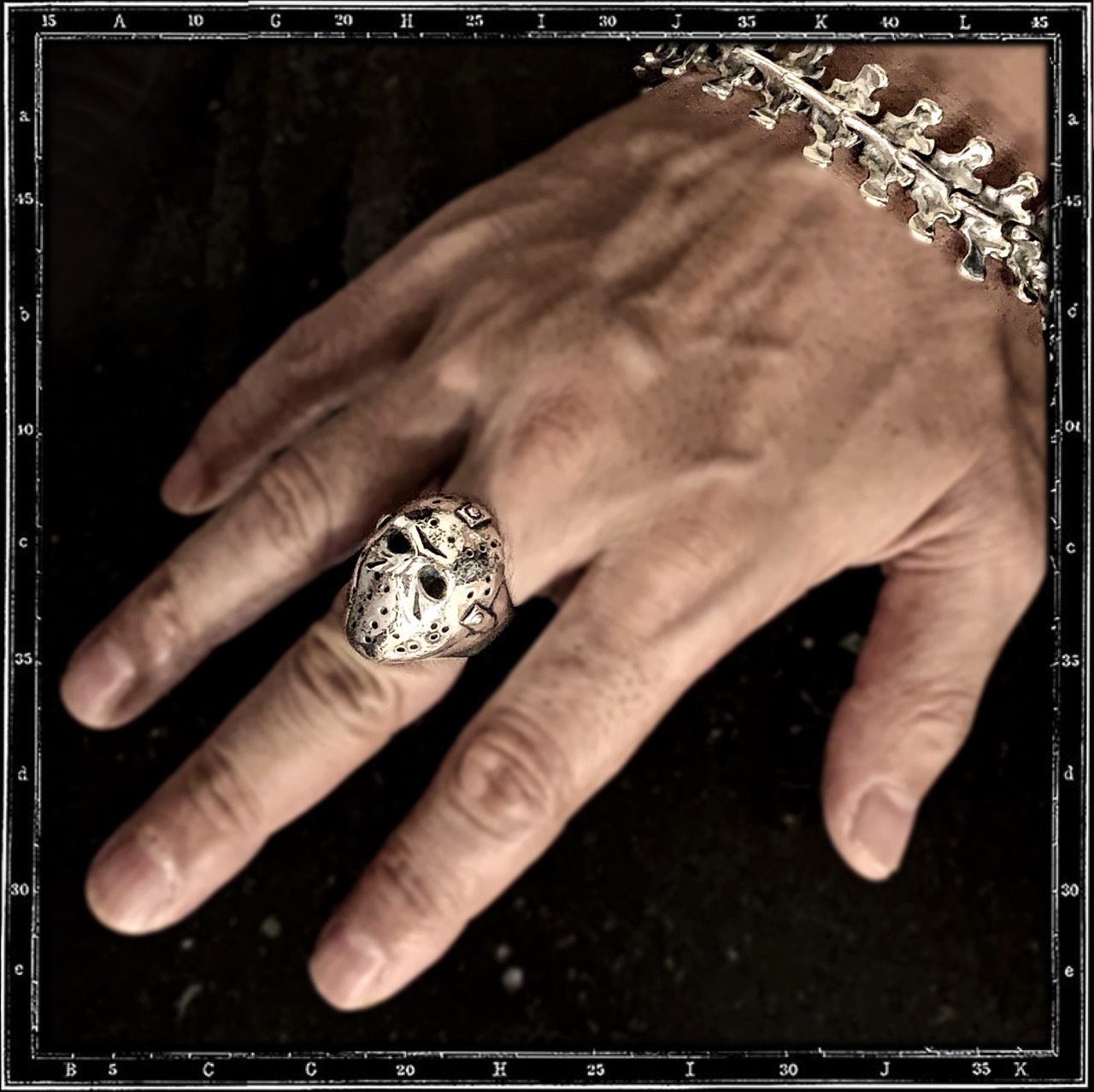 JASON FRIDAY 13TH RING | リング,フェイスリング | CRAZY PIG DESIGNS TOKYO