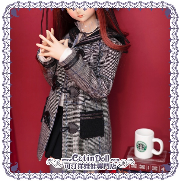 【dd ドレス】grey Winter 灰色の冬 M→l胸 Smart Doll S→l胸