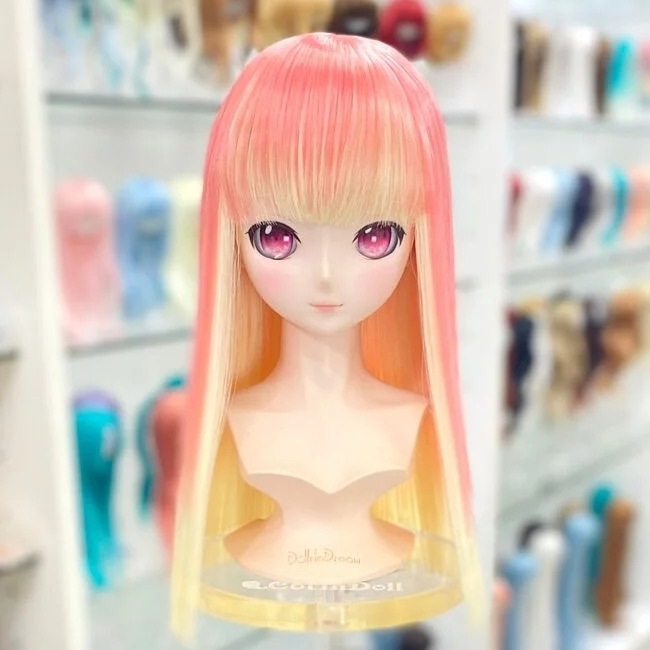 Smart Doll / DD wig ADW023 Ivory Pink アイボリーピンク
