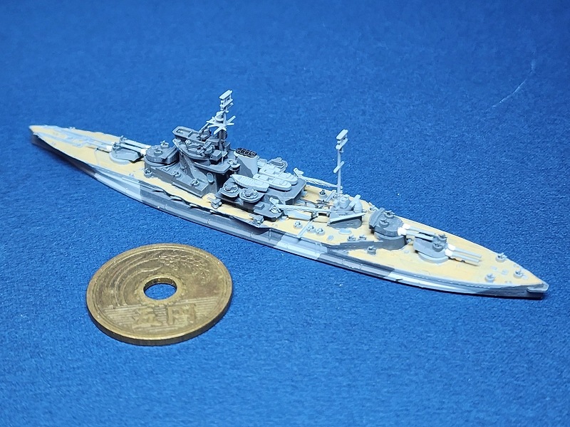 1/2000 イギリス海軍 戦艦ウォースパイト（1943年時） の販売 DAMEYA-NET