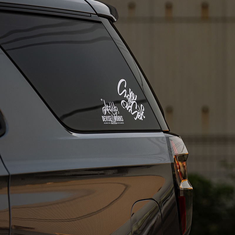 カッティングシール：APOLLO X DEVISE WORKS | DEVISE WORKS | キャンプ用品