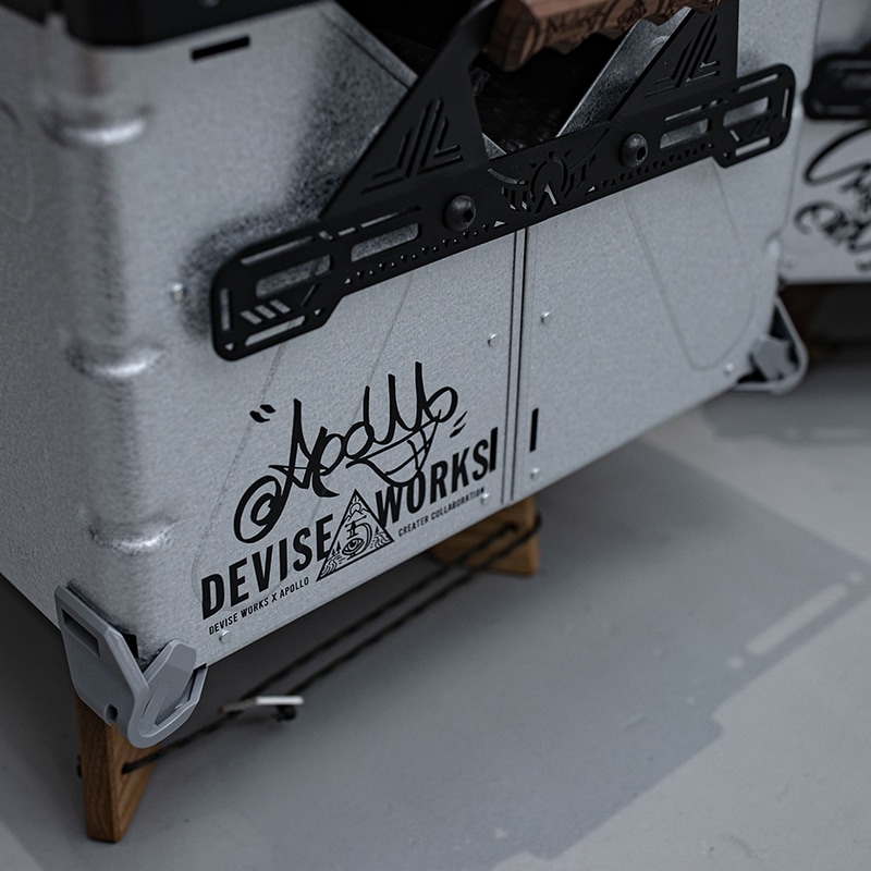 カッティングシール：APOLLO X DEVISE WORKS | DEVISE WORKS | キャンプ用品