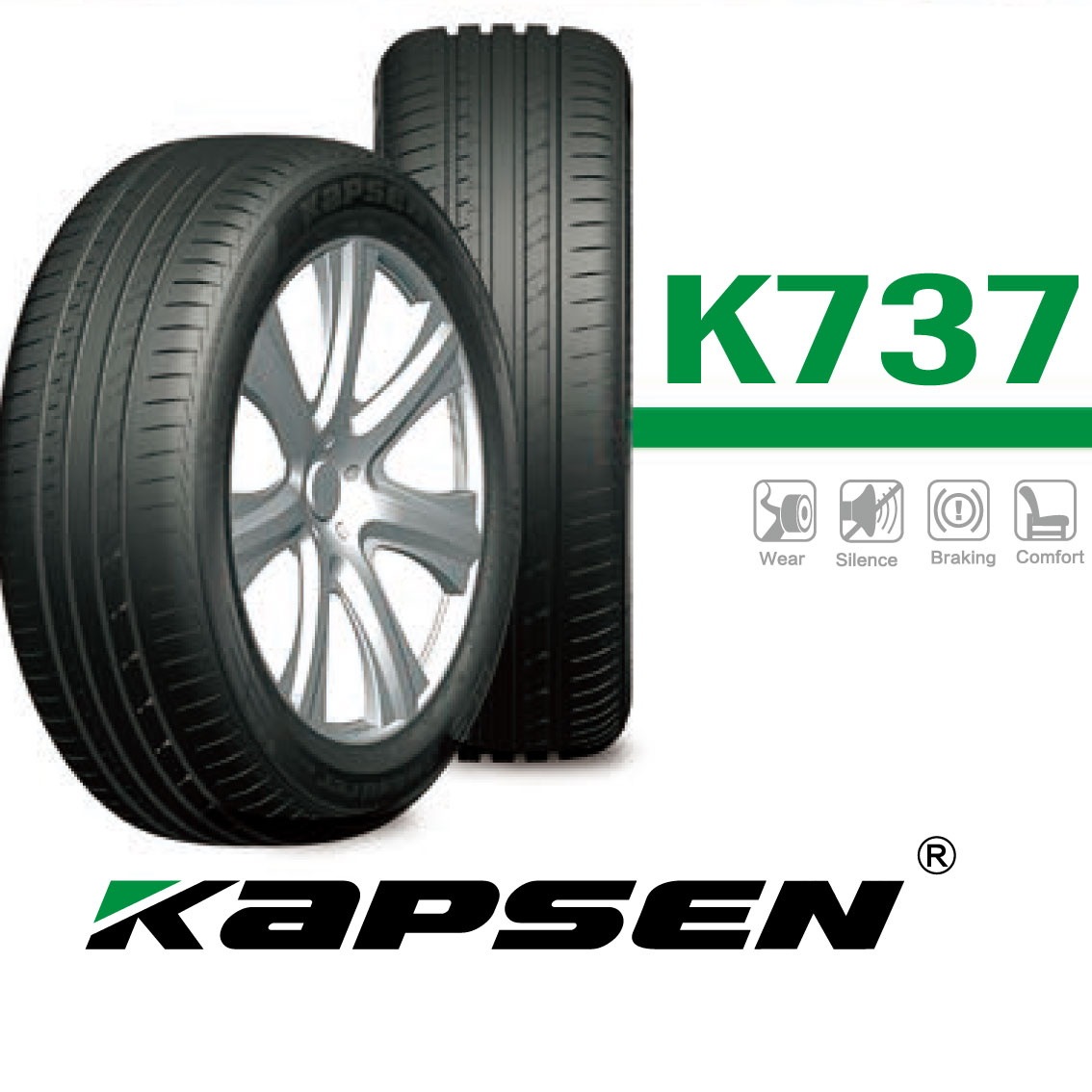 KAPSEN ECO k737 175/65-14 タイヤ サマータイヤ 14インチ 夏タイヤ 未使用 乗用車用 タイヤ単品 単品価格 175/65r14 夏 夏用 一本 1本 | タイヤ ...