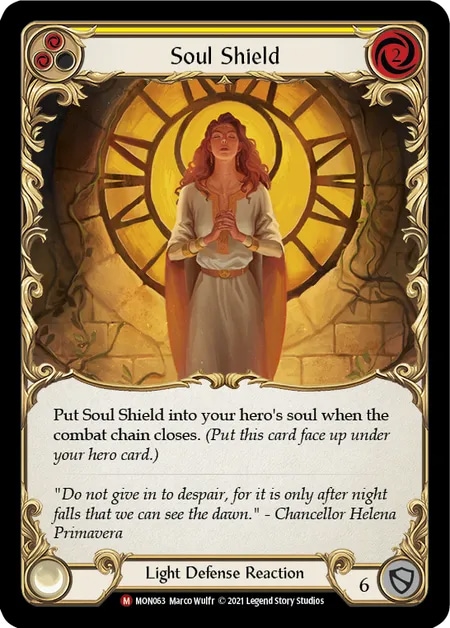 【EN】【1st】[Light] Soul Shield [M]《MON063》 | Fable