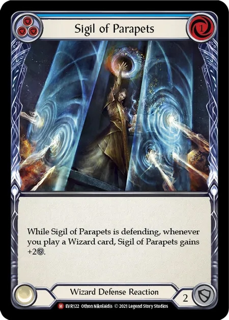 【EN】[Wizard] Sigil of Parapets [M]《EVR122》 | Wizard | Fable