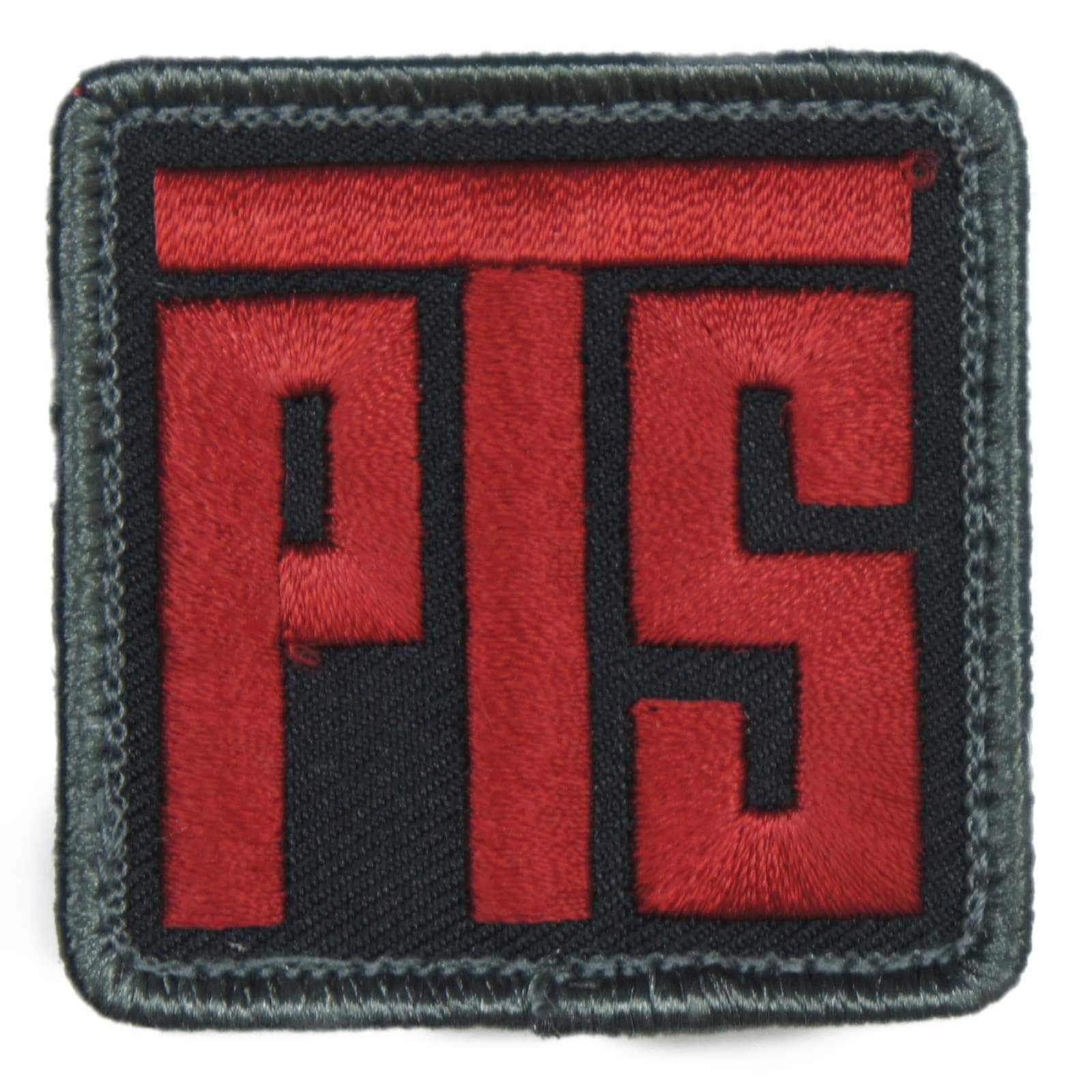 PTS [Patches] ロゴパッチ (Red&Black) 【品番：PT802530344】 | PTS,パッチ | 実物装備とエアソフト ...