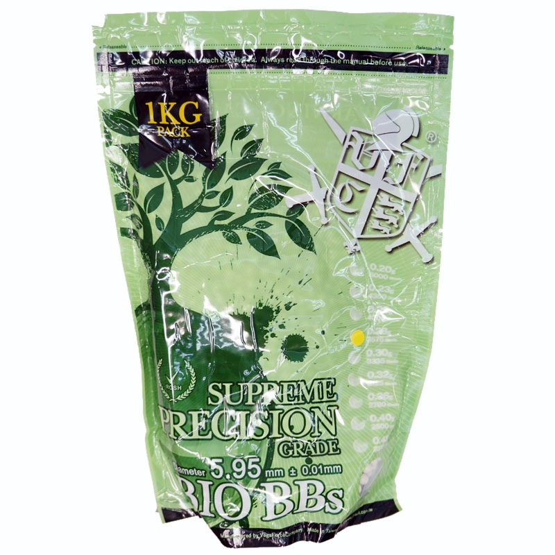 VFC 超精密BB弾 生分解性バイオ *ホワイト/0.28g/1kgパック/3575発 【品番：VF9-BBB-WH28】【管A】 | VFC, BB弾 | 実物装備とエアソフト商品の専門店 ...