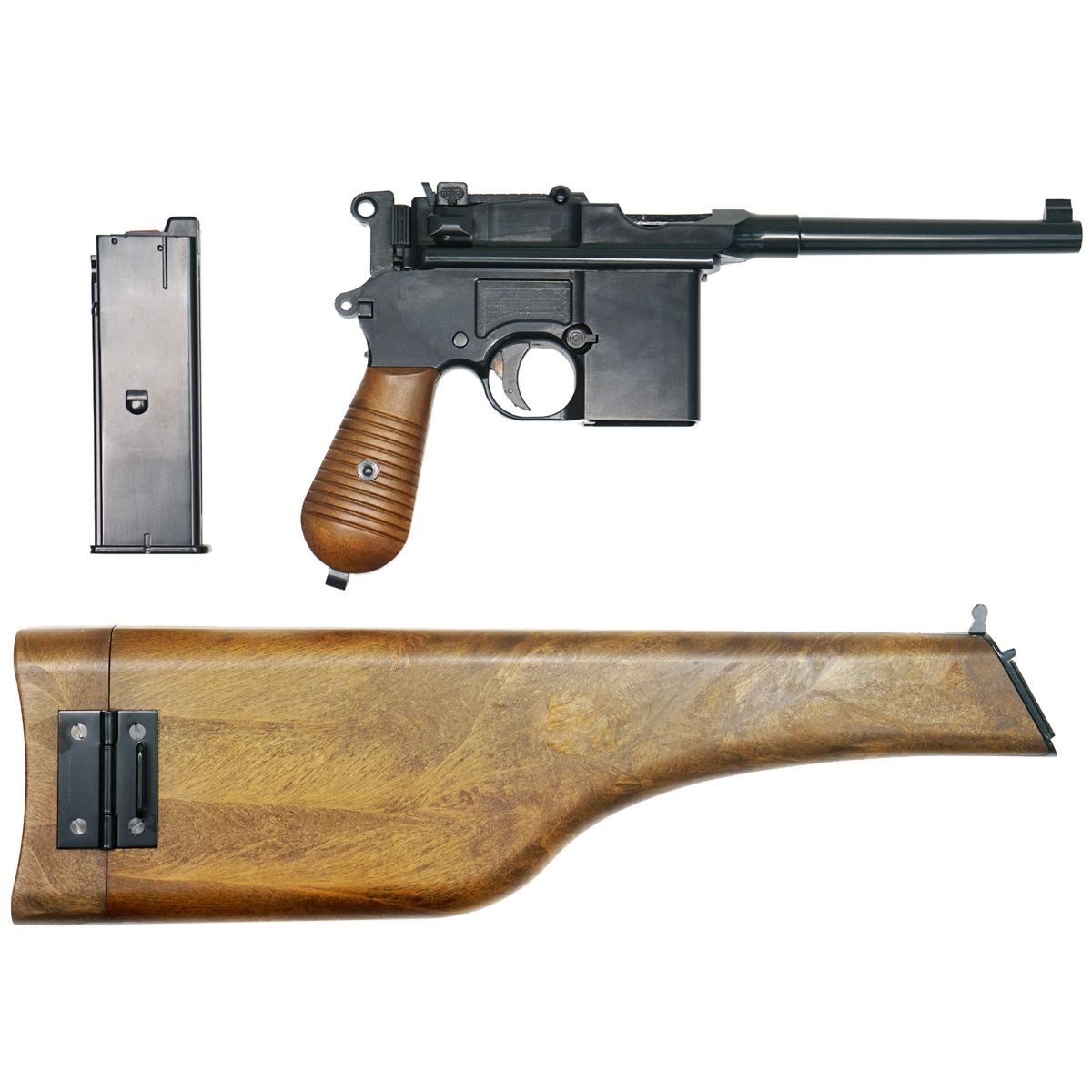 ARMORER WORKS AW CUSTOM ガスブローバック Mauser (モーゼル) M712 *日本仕様/ストックホルスター付き 【品番：AW-MC0101-JP ...