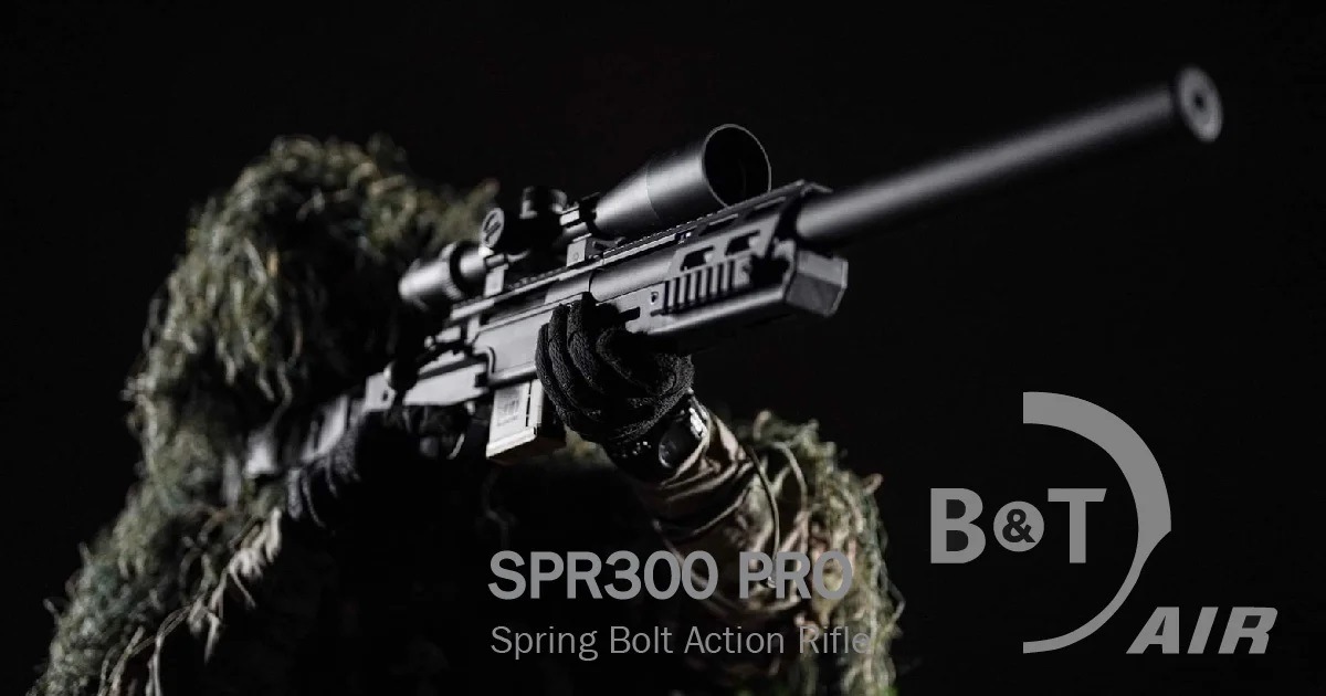 ARCHWICK エアコッキング B&T AIR SPR300 PRO ボルトアクションスナイパーライフル *日本仕様/タン 【品番：AW ...