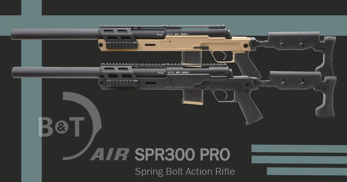 ARCHWICK エアコッキング B&T AIR SPR300 PRO ボルトアクションスナイパーライフル *日本仕様/タン 【品番：AW ...