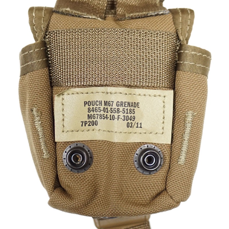 18069186-2 THE RESOURCE CENTER FSBE シングルM67グレネードポーチ *コヨーテブラウン／2011年製 ...