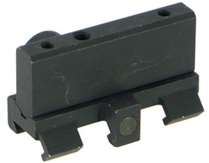 16122621 AN/PAQ-4B, 4C, PEQ-2, 2A レイルグラバーマウント *ブラック／20mmピカティニーレイル用 ...