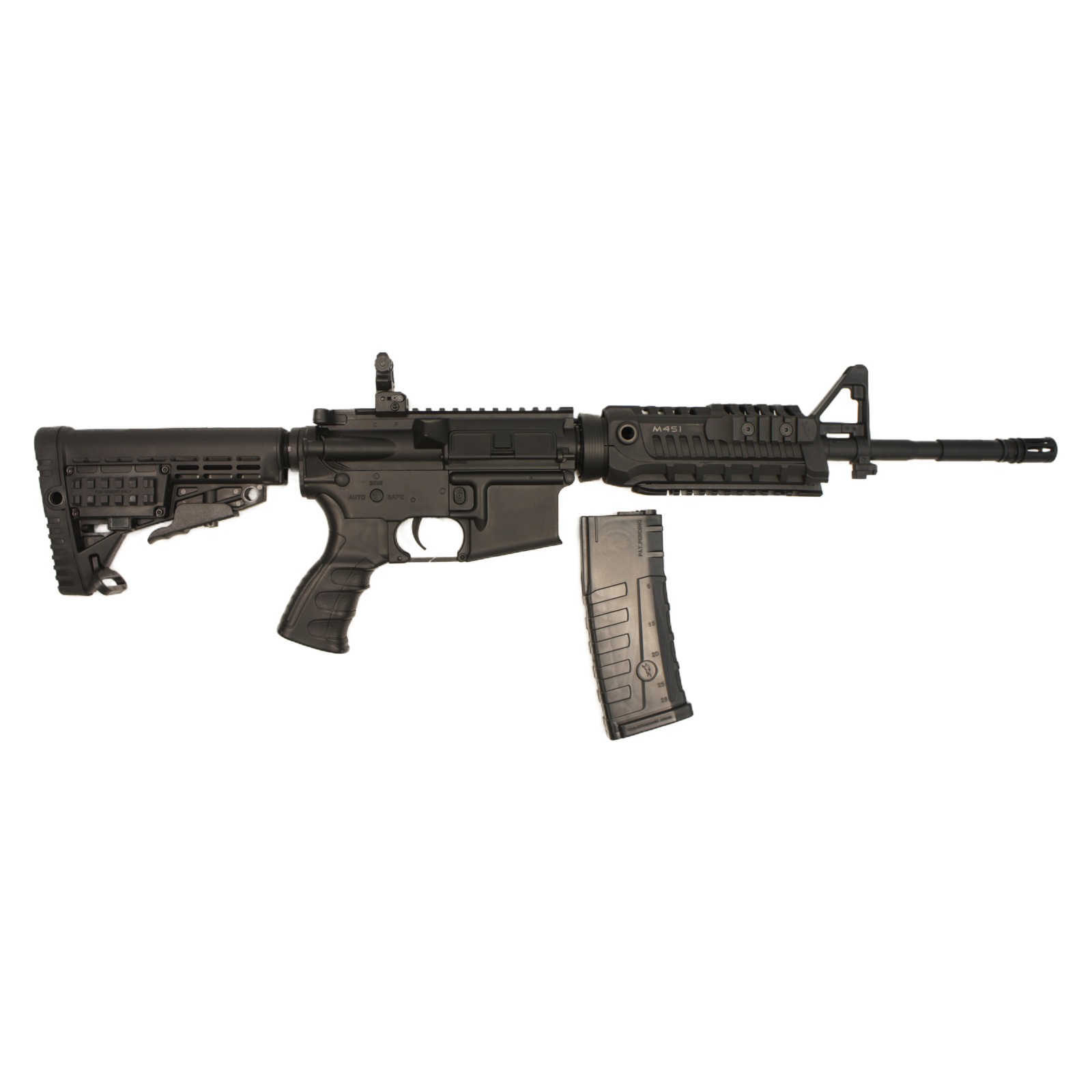 KING ARMS 電動ガン CAA Airsoft M4S1 Sport Series 14.5in - BK (MOSFET搭載) *日本 ...
