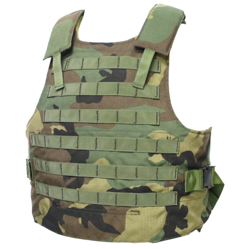 18069100 激レア!! CERADYNE製 SPEAR BALCS RANGER アーマーキャリアー *ウッドランド色／Mサイズ ...