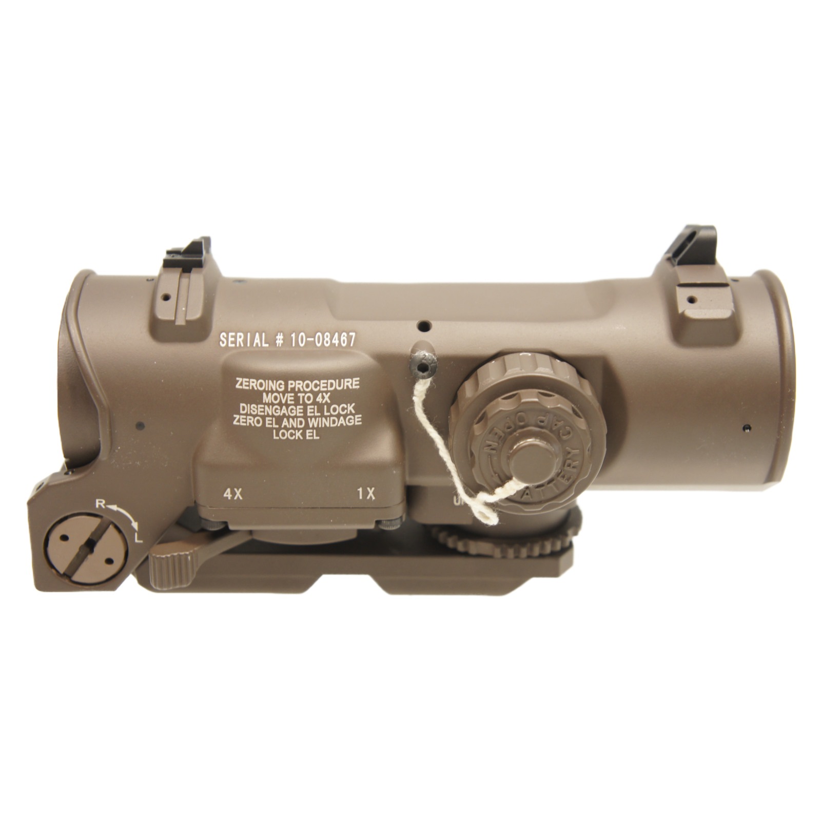 ELCAN Specter DR タイプ 1-4x 可変倍率 スコープ FDE DXバージョン 【品番：KW-SC-076-DE ...