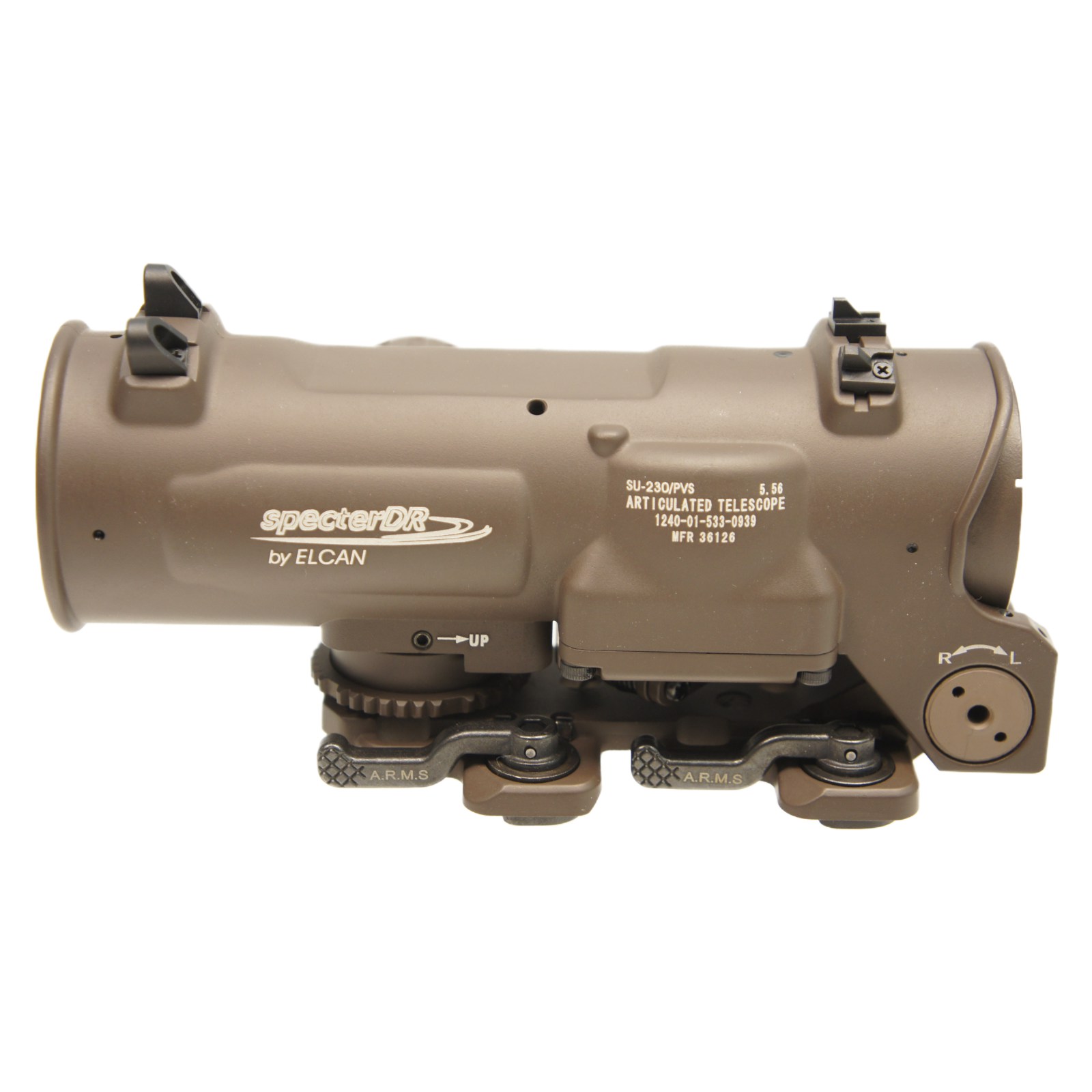 ELCAN Specter DR タイプ 1-4x 可変倍率 スコープ FDE DXバージョン 【品番：KW-SC-076-DE ...