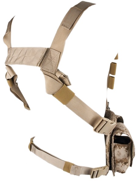 12080794 ★★★RARE!! SEAL放出品 LBT社製 P/N:2586 AOR-1 MP7 チェストリグキット *単色PALS製造 ...