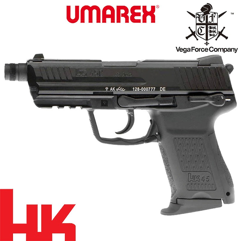 Umarex/VFC ガスブローバック H&K HK45C Compact Tactical (JP ver./HK Licensed ...