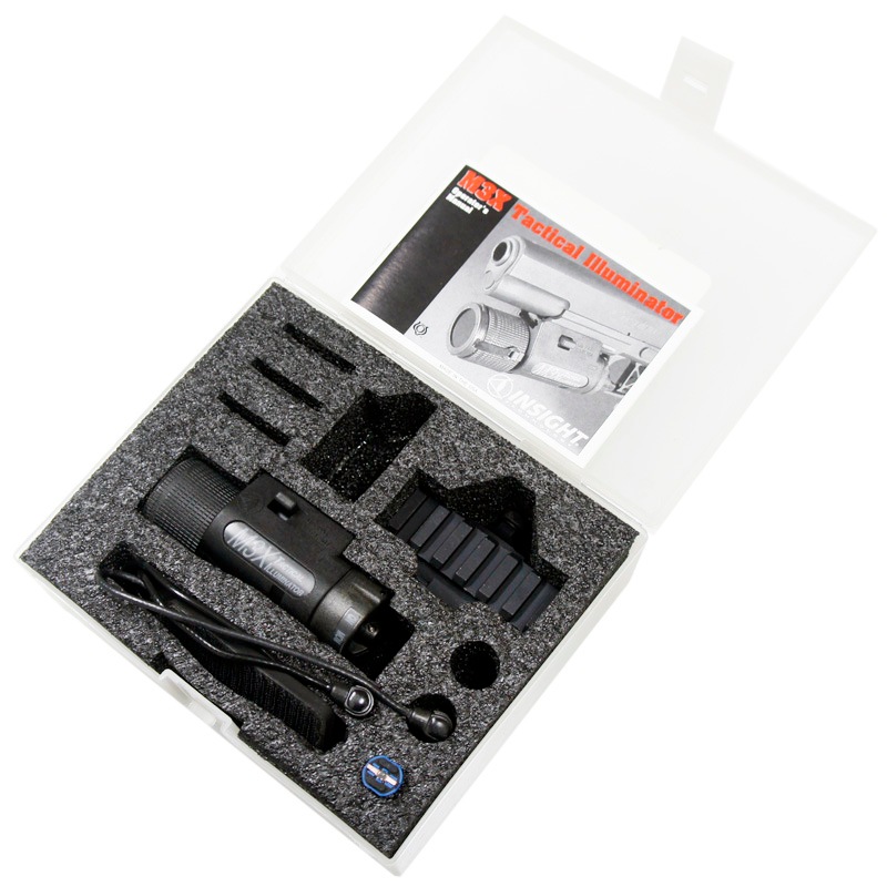 15060778-1 レア!! INSIGHT TECHNOLOGY M3X タクティカルイルミネーターセット *ブラック／アクセサリー付き ...