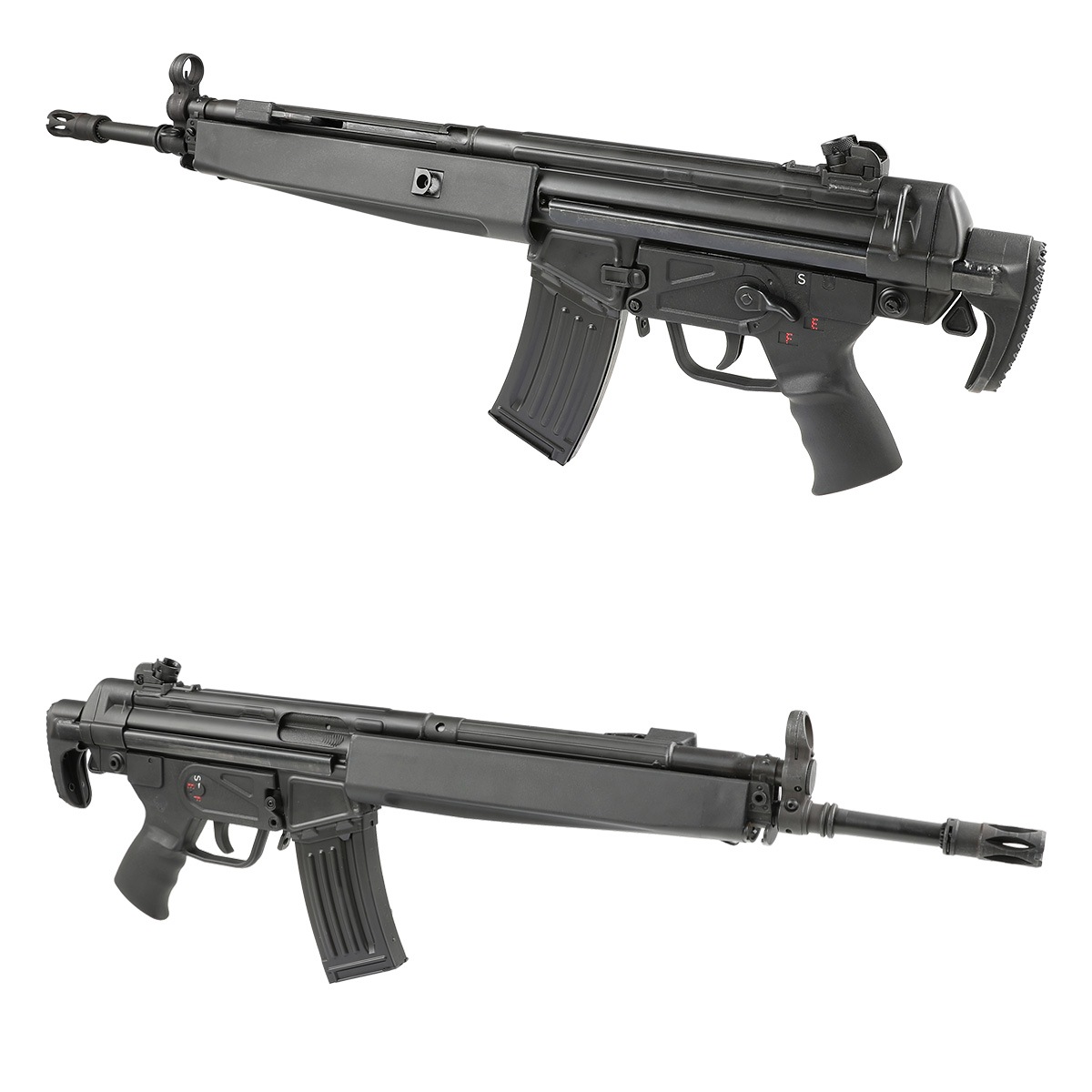 LCT airsoft 電動ブローバックガン HK33A3 (EBB/JP Ver.) *日本仕様 【品番：lct-e-lk33a3-bk ...