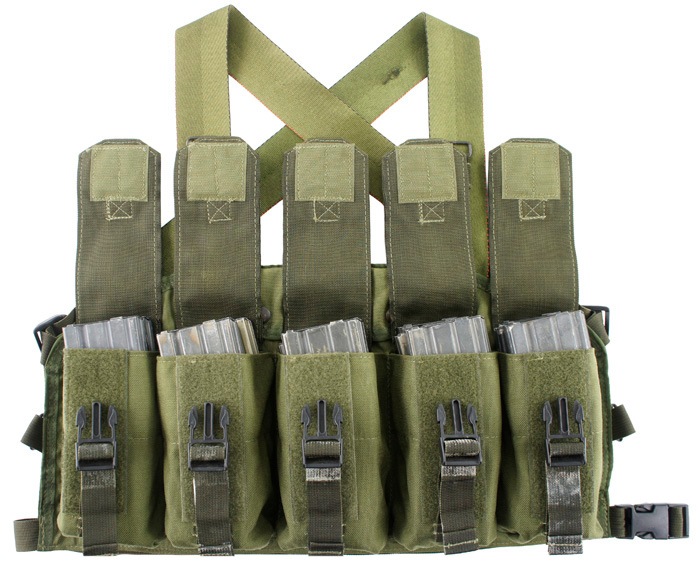 12028153 激レア!! LBT製 P/N:0291 5ポケット ライフルマンチェストリグ *OD色 | すべての商品 | 実物装備とエア ...