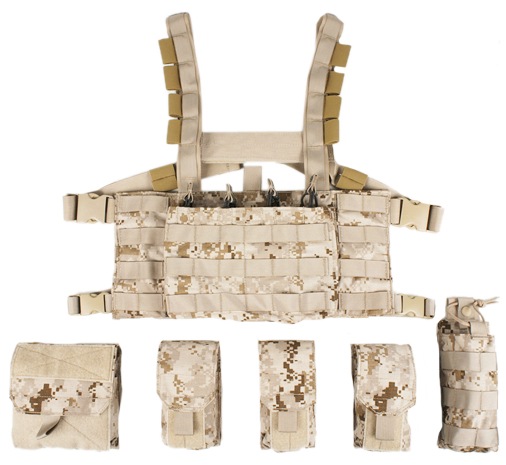 12080794 ★★★RARE!! SEAL放出品 LBT社製 P/N:2586 AOR-1 MP7 チェストリグキット *単色PALS製造 ...