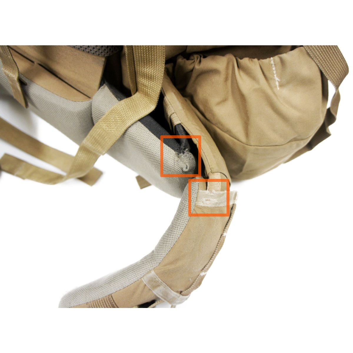 20080328-6 レア!! MYSTERY RANCH MTN RECCE カーソンマウンテンパック *コヨーテ／Mサイズ／容量98 L ...