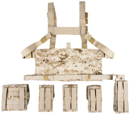 12080794 ★★★RARE!! SEAL放出品 LBT社製 P/N:2586 AOR-1 MP7 チェストリグキット *単色PALS製造 ...