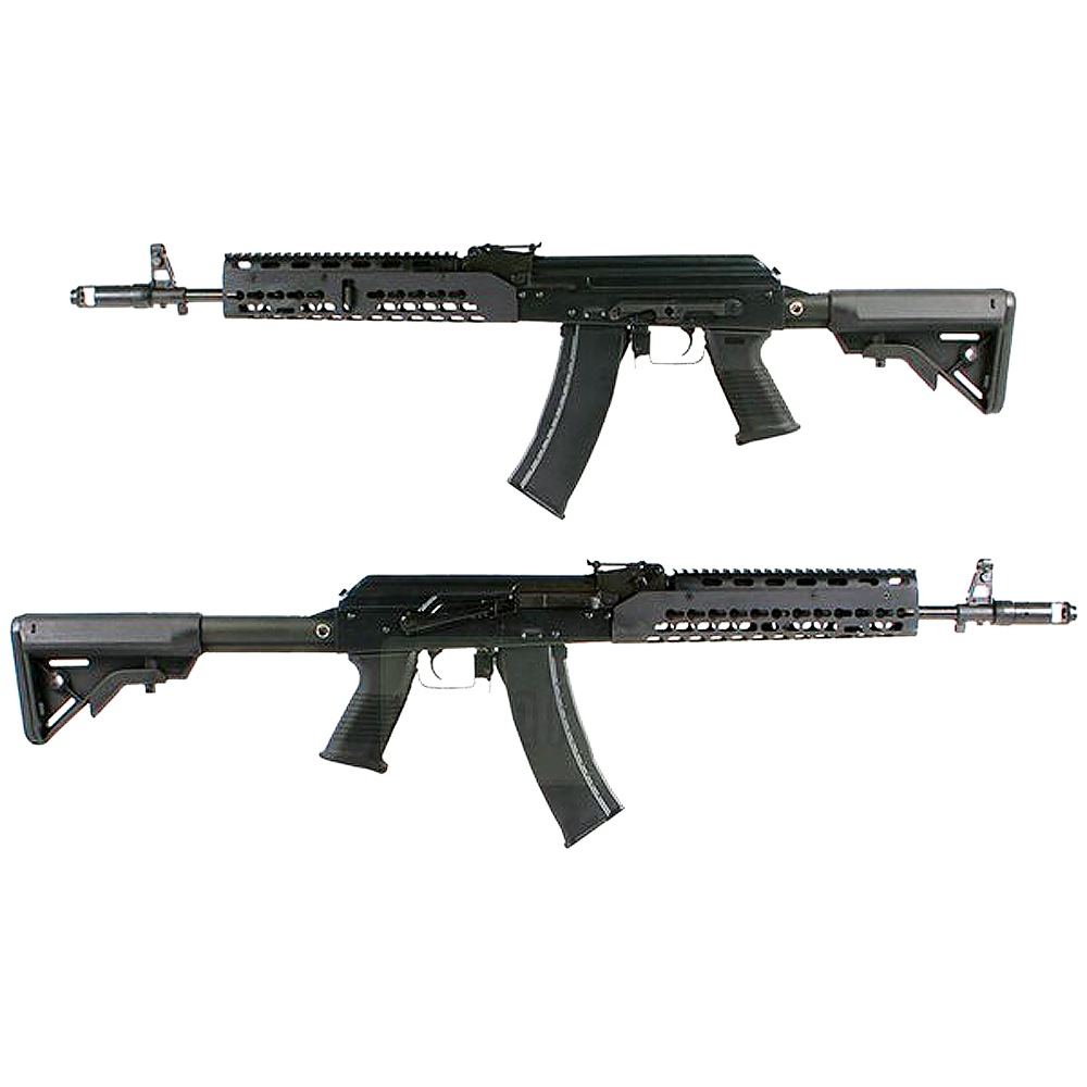 ARROW DYNAMIC/E&L 電動ガン UFM SAIGA ライフル (Krebs カスタム タイプ UFM Keymod システム搭載 ...