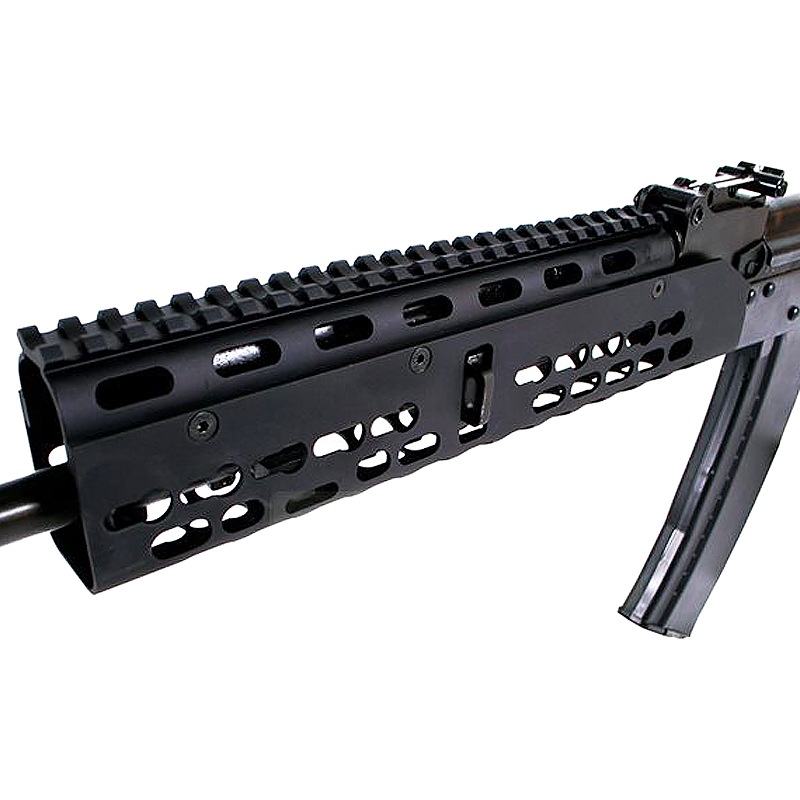 ARROW DYNAMIC/E&L 電動ガン UFM SAIGA ライフル (Krebs カスタム タイプ UFM Keymod システム搭載 ...