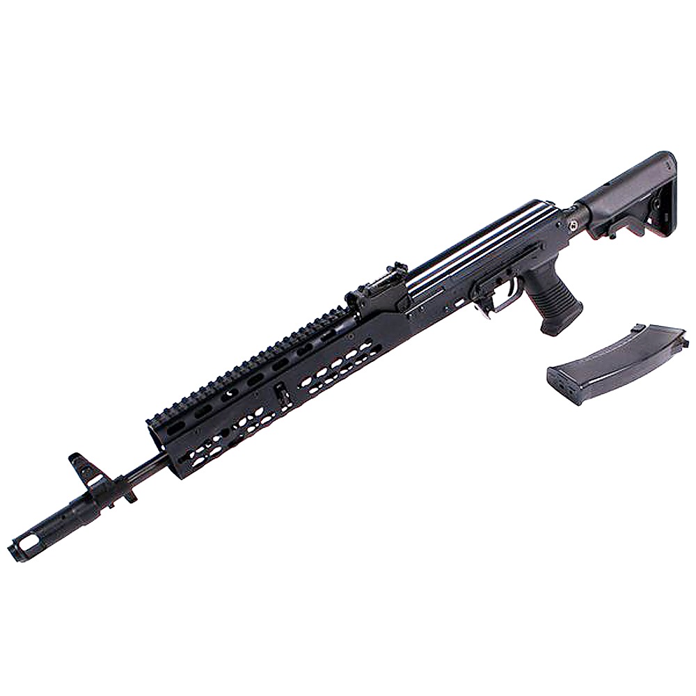 ARROW DYNAMIC/E&L 電動ガン UFM SAIGA ライフル (Krebs カスタム タイプ UFM Keymod システム搭載 ...