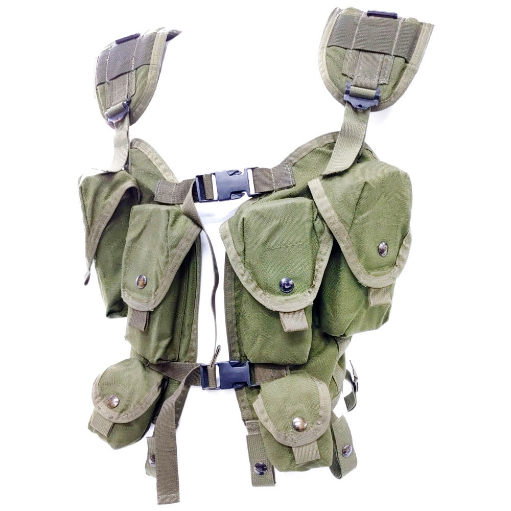 21020505 激レア!! BLACKHAWK! TLBV タクティカルロードベアリングベスト *OD／白刺繍タグ／1994年製バックル ...