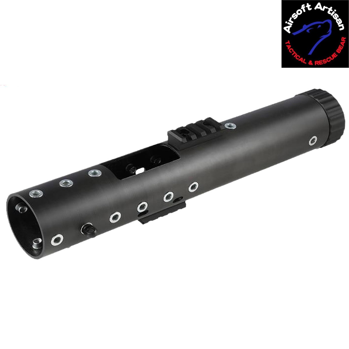 AIRSOFT ARTISAN 12インチ Cramblit チューブ ハンドガード *ブラック/M4・M16 AEG・GBB・PTW用 ...