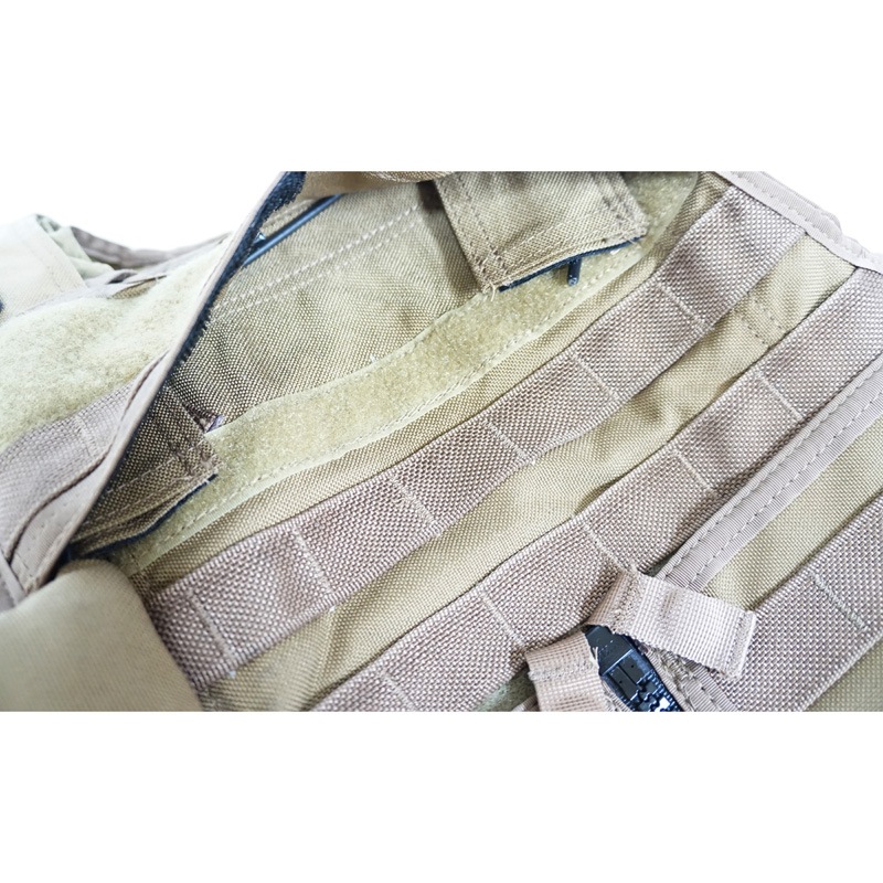 18069165 レア!! PARACLETE RMV リリーサブルボディーアーマーベスト *コヨーテブラウン／Sサイズ／2005年製 ...