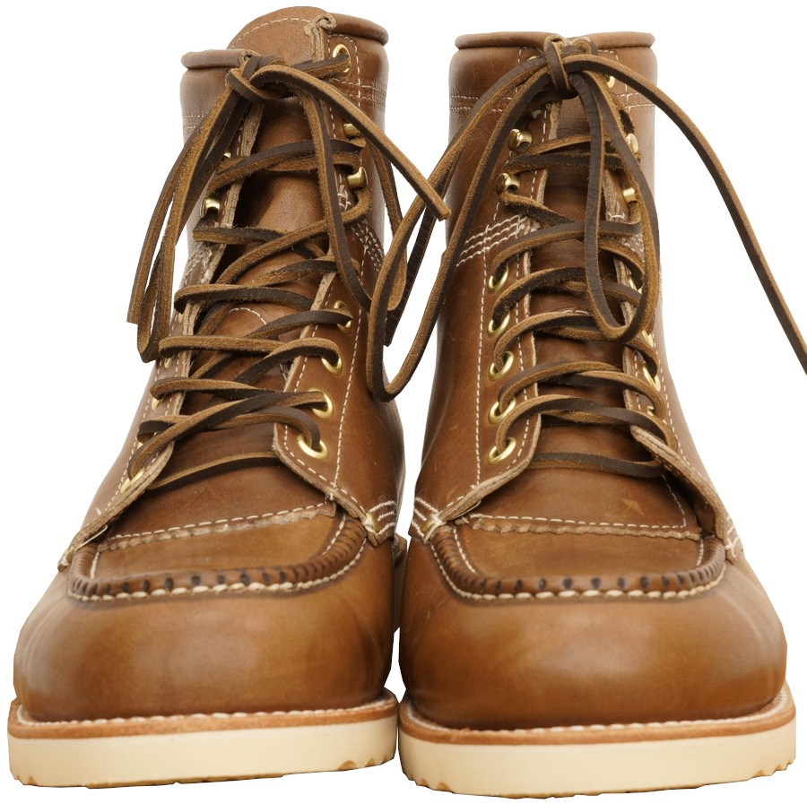 (ダブルアールエル) RRL アメリカ製 BRUNEL BOOTS ワーク ブーツ ブラウン フルグレインレザー Leather Work ...