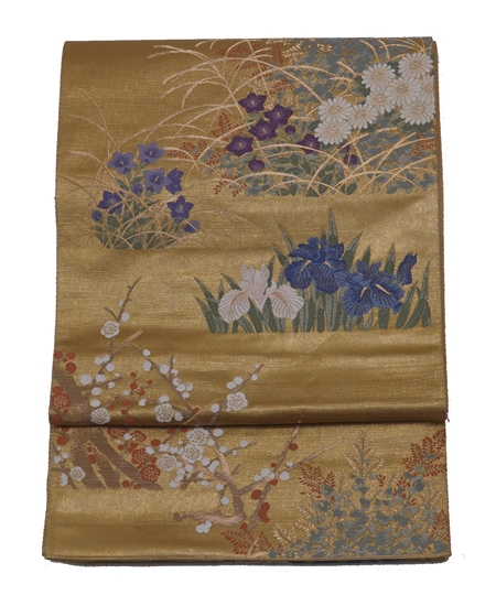 じゅらく 袋帯 清水六兵衛 中古品 No 3410061 | 袋帯 | Web Shop 大福屋