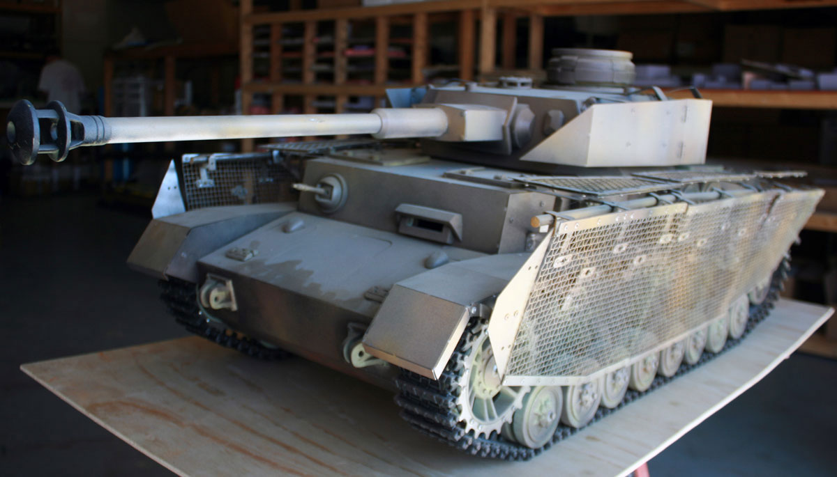 Field of Armor Models 1/6 Fully Built PzKpw.IV Ausf.J Metal 未塗装完成品 ...