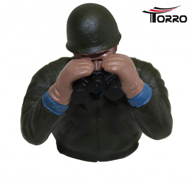 Torro 米軍タンクコマンダー（塗装済）Torro 1/16 Figures Series "Sherman ...